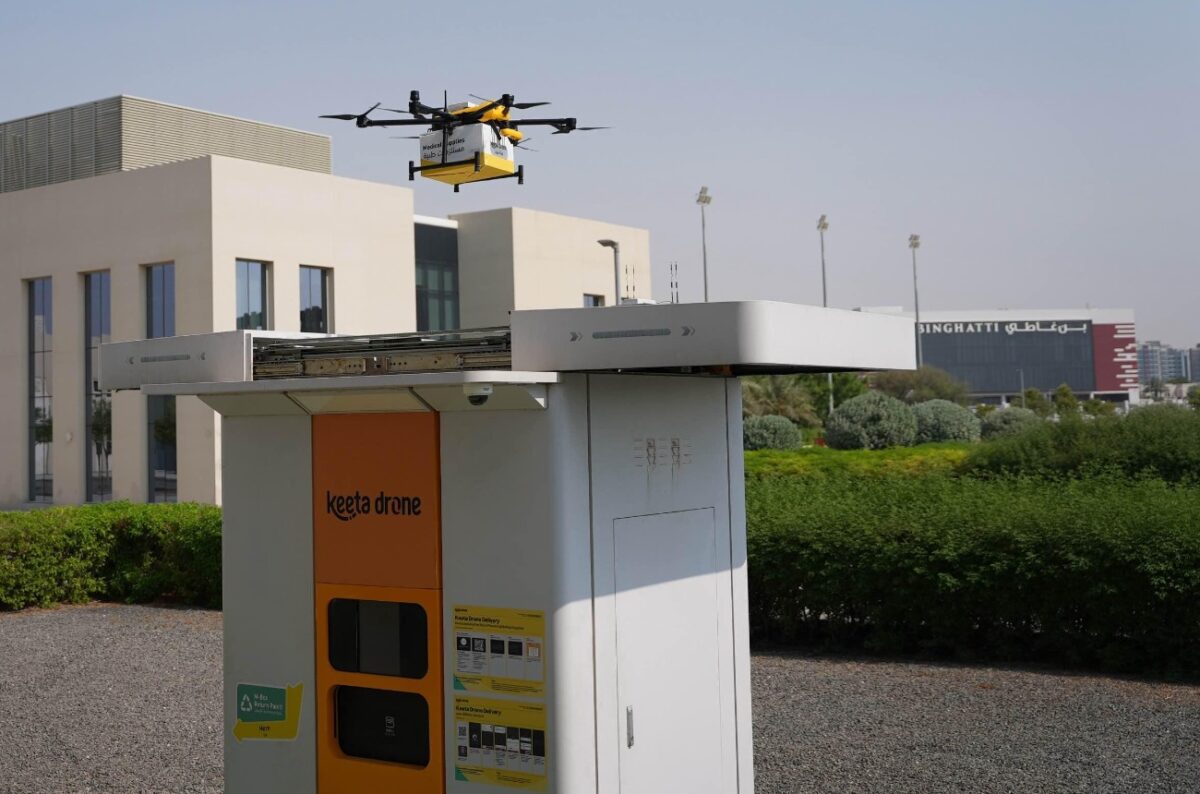 China’s Keeta drones launch in Dubai to make airborne deliveries - The Circuit
